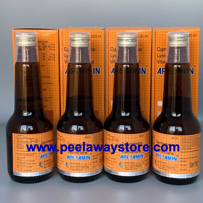 APETAMIN Vitamin Syrup - 4 X 200ml
