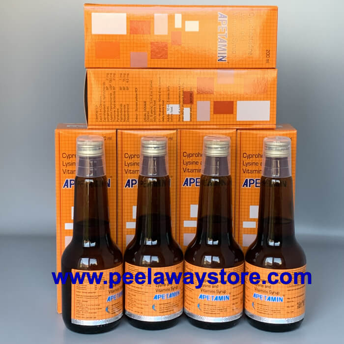 APETAMIN Vitamin Syrup - 6 X 200ml