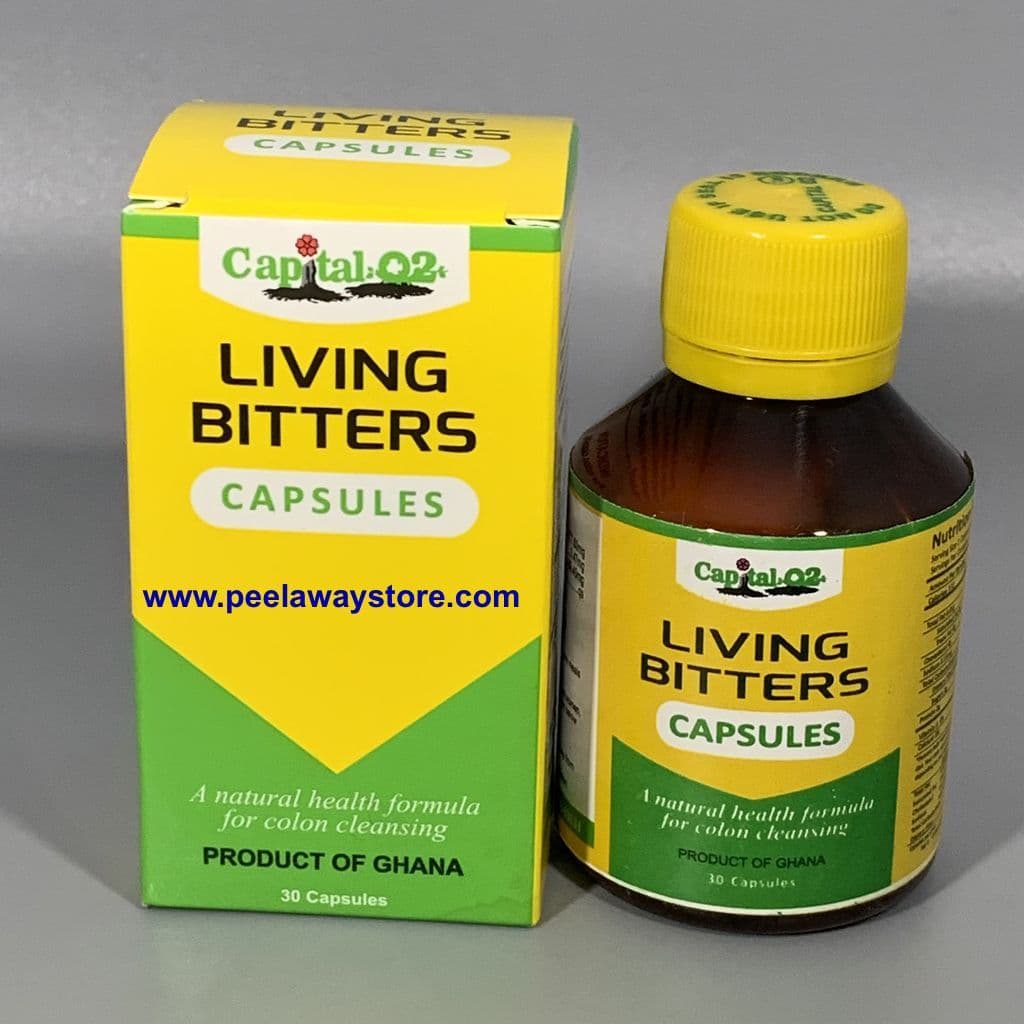 Living Bitters Capsules /Tonic -A Natural Health Formula for Colon ...